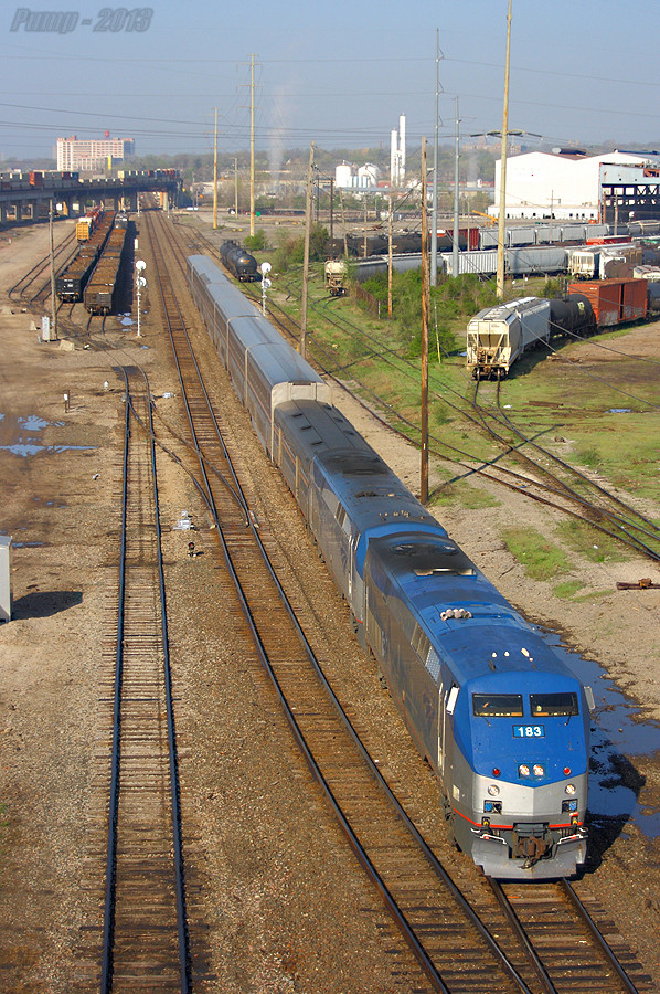 Eastbound Amtrak Southwest Chief Train #4